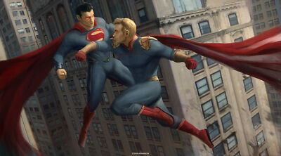 Superheroes superman superheroes artist Stitched Gaming Mat Desk 8079 ...