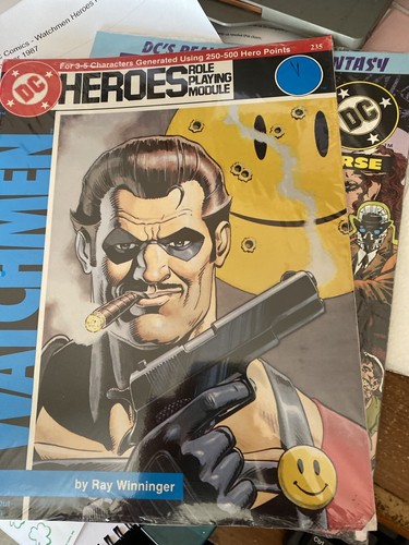 DC Comics - Watchmen Heroes Role Playing Module - by Ray Winninger 1987 ...