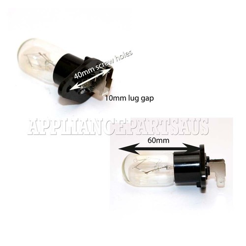 2 SMEG Microwave Oven Lamp Light Globe Bulb SA35MX SA37X SA985CX SA31 ...