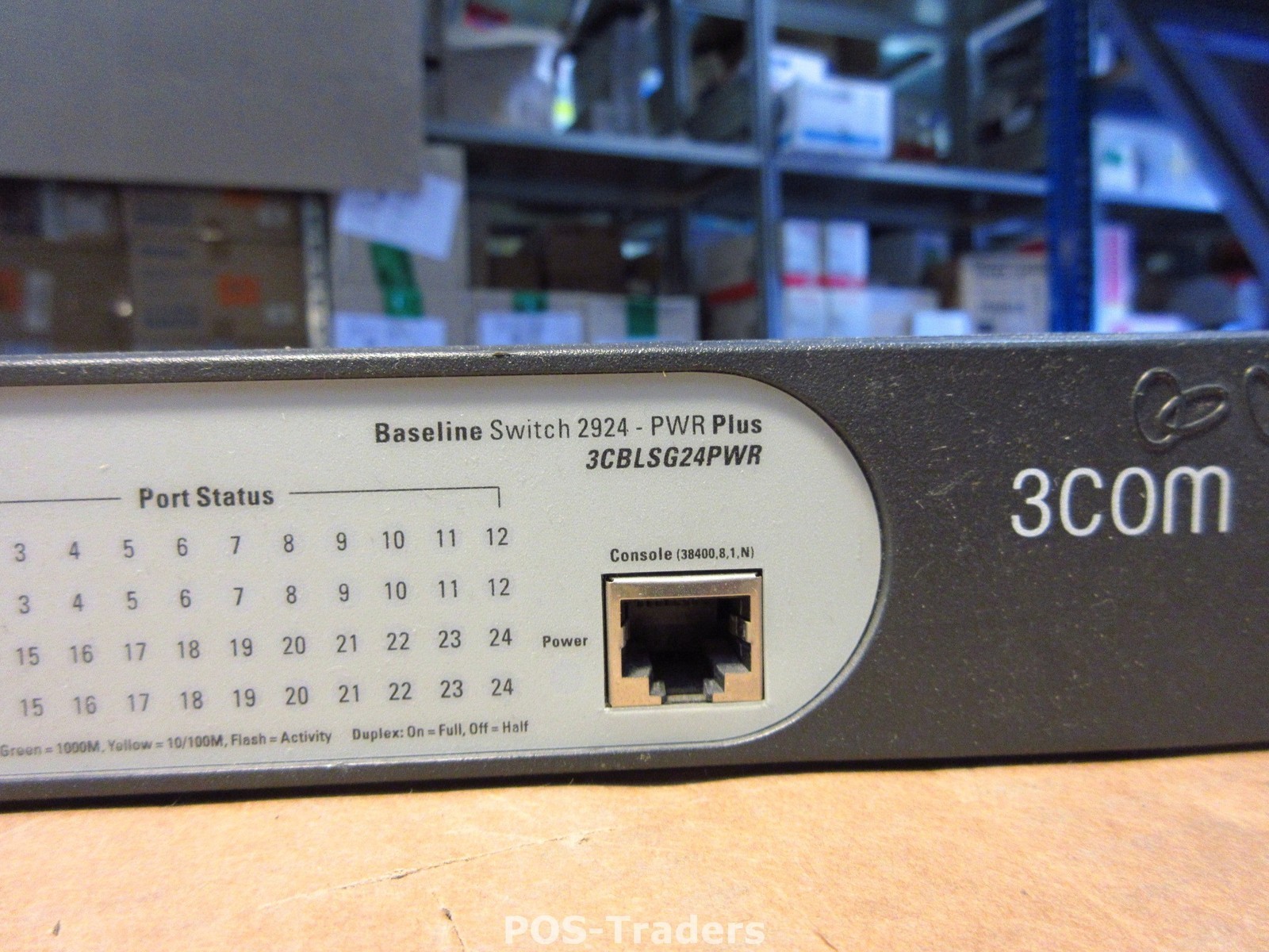 3com 3CBLSG24PWR 2924-PWR Plus Switch 24x GIGABIT 10/100/1000 PoE PORTS ...