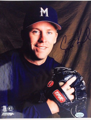 Scott Karl Brewers Signed 8x10 Autographed MLB Photo 17H | eBay