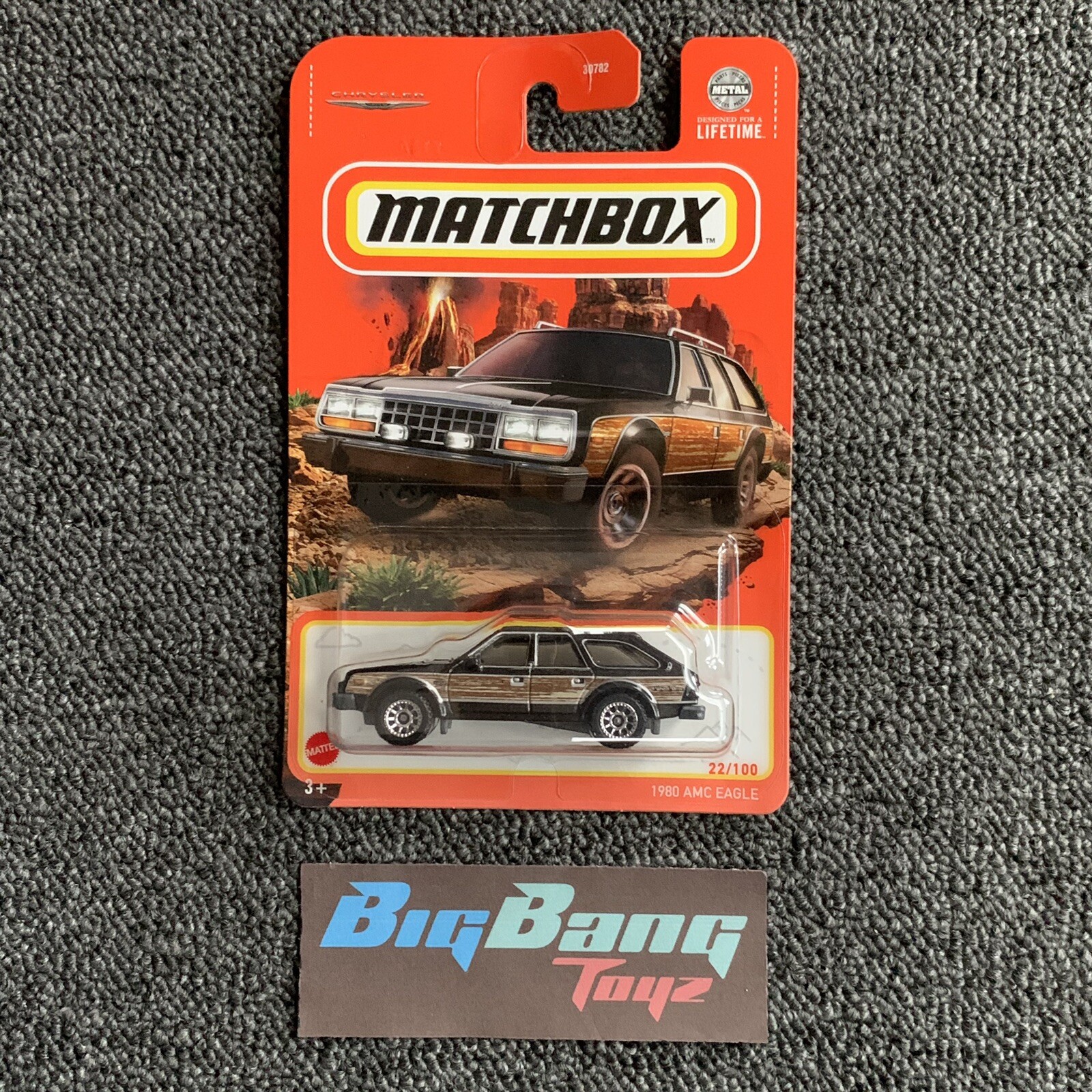 Matchbox 1980 AMC Eagle Black #22 Basic Mainline 2024 Case H (In-Stock ...