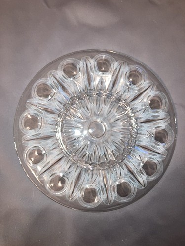 Vintage Replacement Princess House Regency Clear Glass 10 Inch Dinner ...