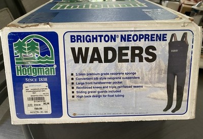 Hodgman Neoprene Chest Bootfoot Fishing Waders Size XL Stout New In Box ...