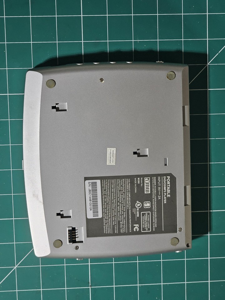 AMW M280 Portable DVD / CD / MP3 Player With Li-ION Extended Battery | eBay