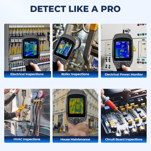 TOPDON TC005 256 x 192 IR Resolution Thermal Camera with 2MP Visual ...