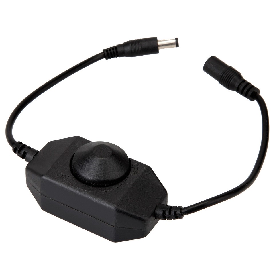 Mini Brightness Dimmer Adjustable Control for Single Color Strip Light ...