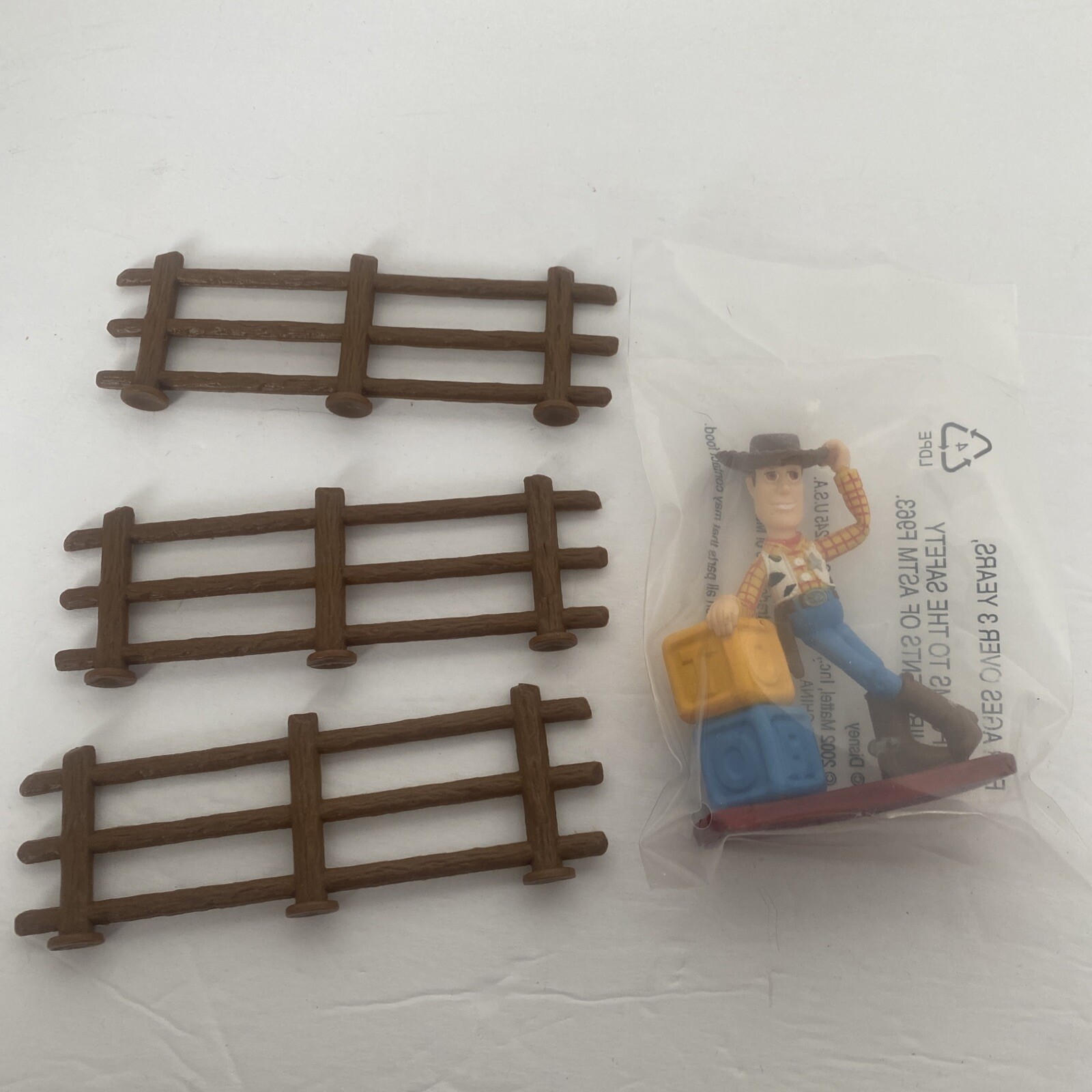 Disney Pixar Toy Story Woody Sheriff Figure & Fences Cake Topper ...