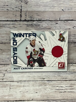 2010-11 Donruss Boys of Winter Threads #49 Matt Carkner | eBay