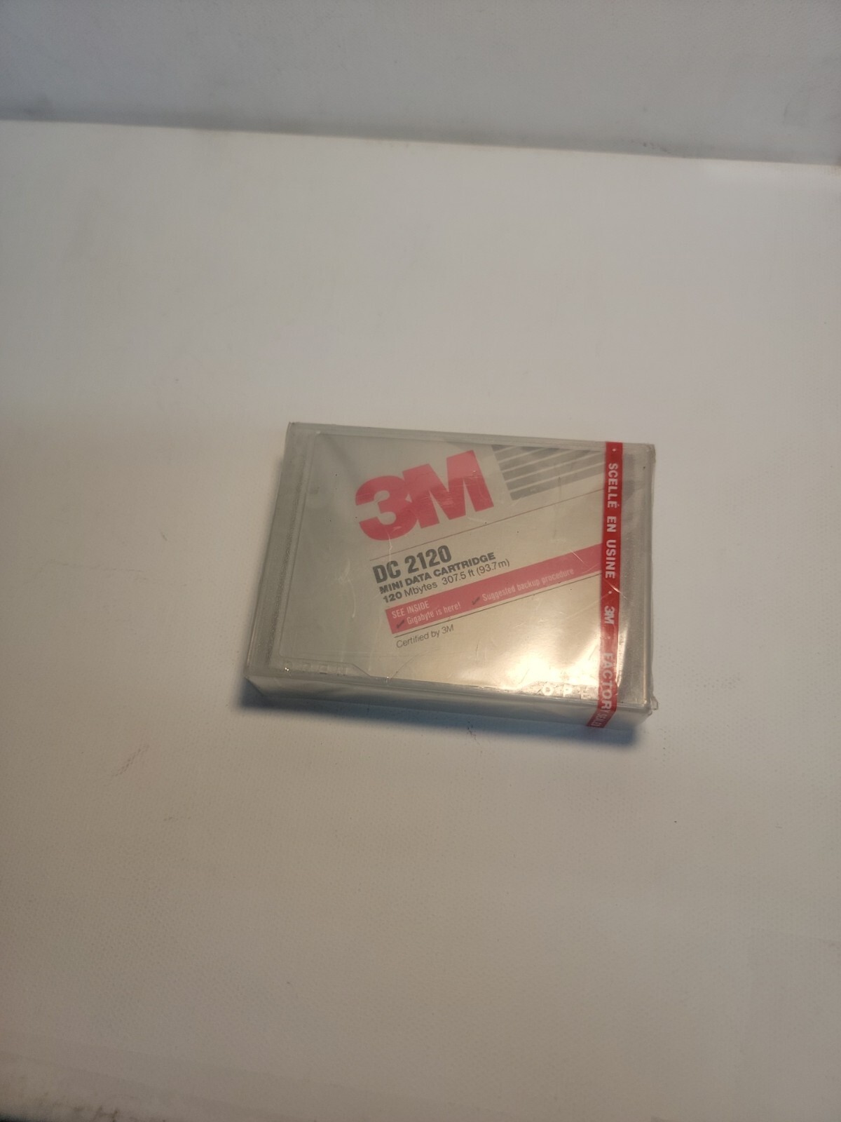 Factory Sealed 3M DC2080 Mini Data Tape Cartridge 80MB | eBay