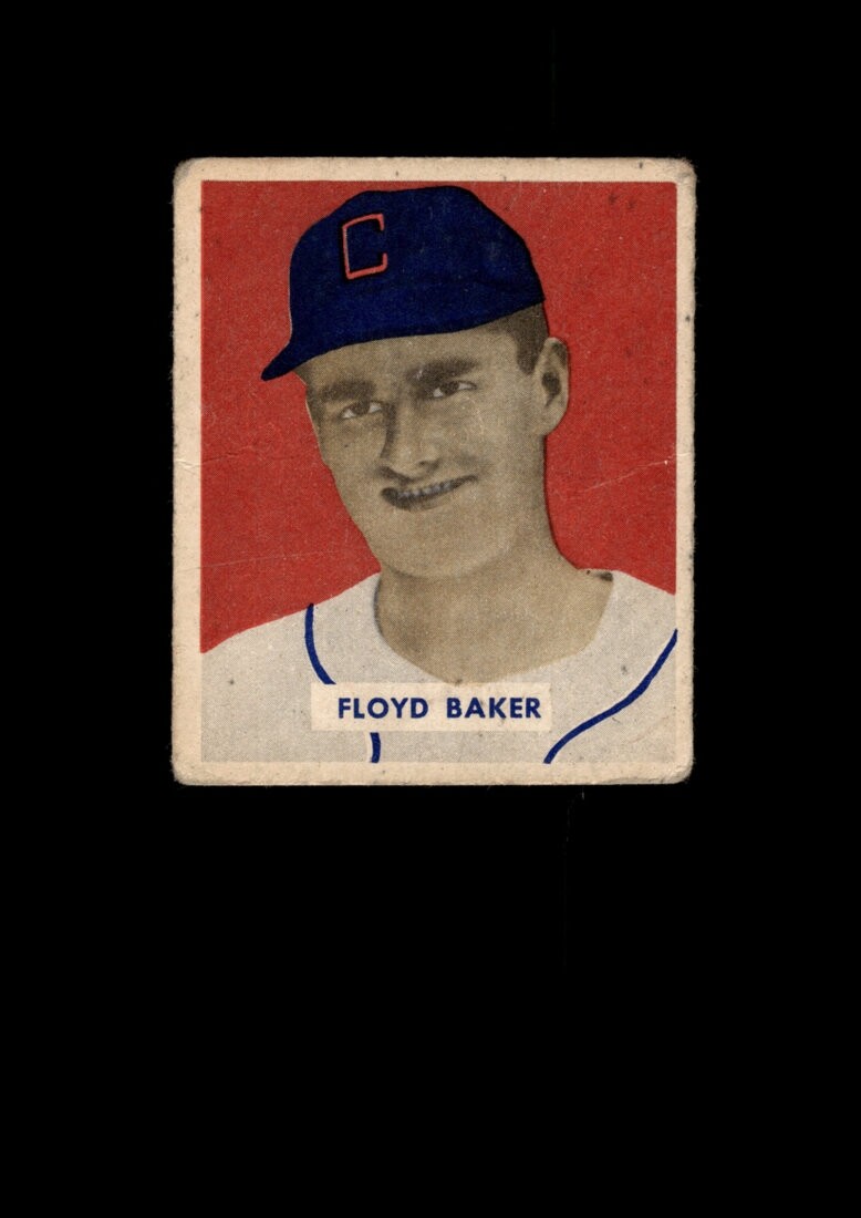 1949 Bowman Set-Break #119 Floyd Baker LOW GRADE (crease) *GMCARDS* | eBay
