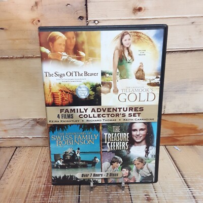 Family Adventure 4 Films Collector’s Set DVD Used Kids Multi-Pack | eBay