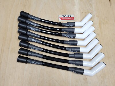 Ton's Ceramic Silicone Sleeved Spark Plug Wire Set 11" Ford 7.3L ...