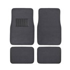 New 4pcs Set Universal Fit Car Truck Front Rear Vinyl Heel Pad Carpet ...