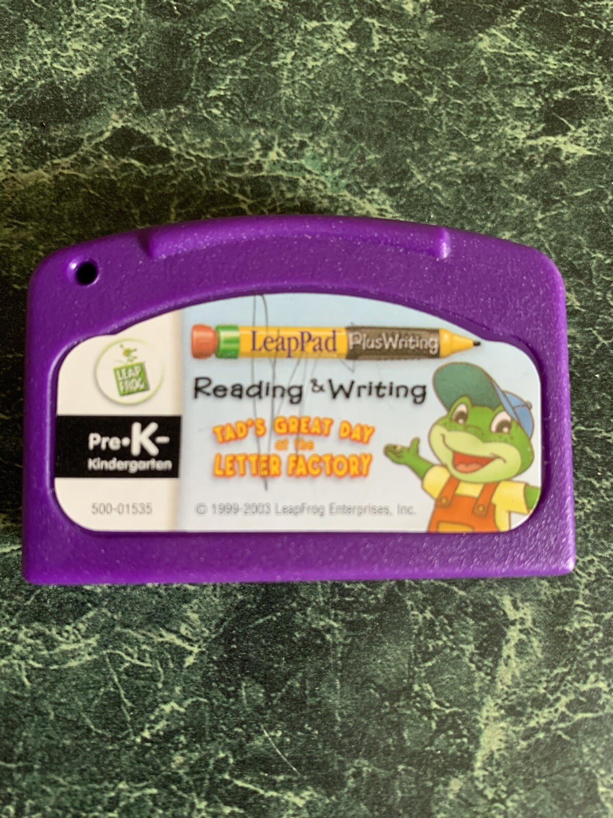 Leap Frog Pre-K Reading Writing Tad's Great Day at the Letter Factory ...