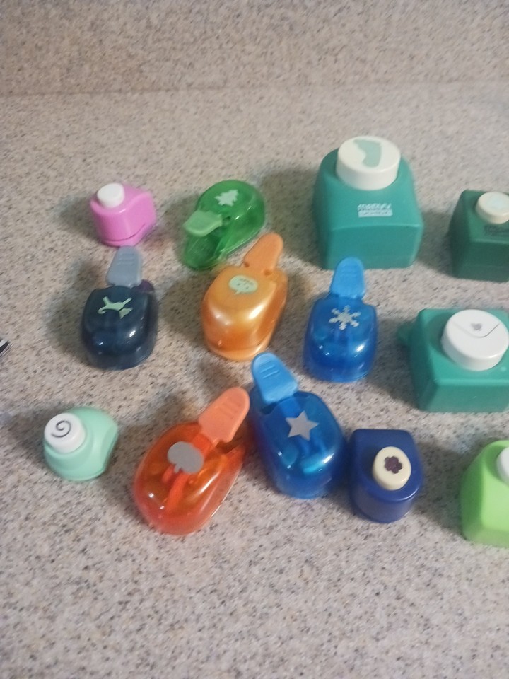 lot of McGill Craftivity And Other Paper Punches Christmas Halloween ...