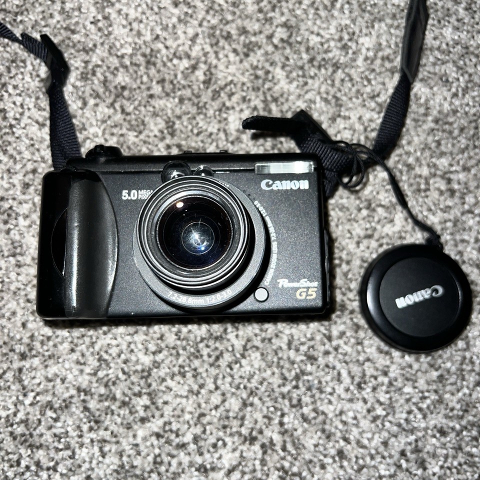 Canon PowerShot G5 5.0MP Digital Point and Shoot Camera - *PLEASE READ ...