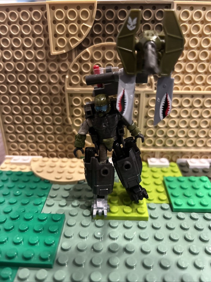 Mega Construx Custom Made Super Mech 5 Included Parts | eBay