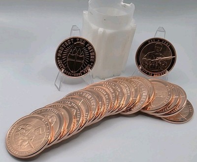 tube of 20 1oz copper rounds | eBay