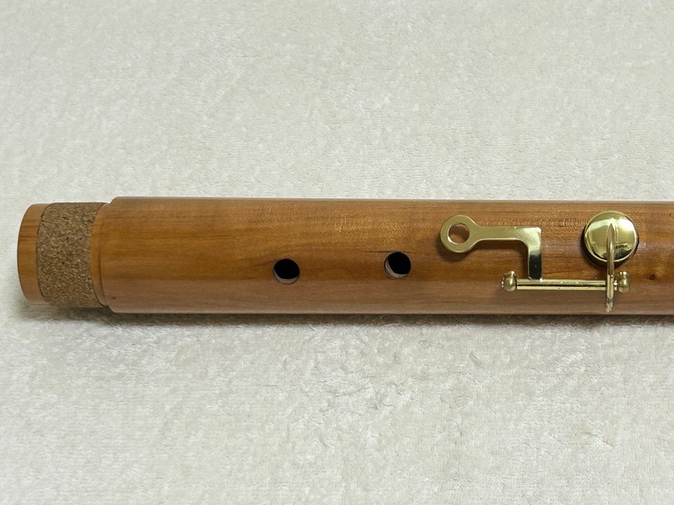 ZEN-ON 5500B Wooden Bass Recorder with Case Vintage Rare Wind ...