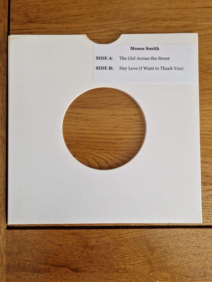MOSES SMITH The Girl Across The Street 2002 USA 7" vinyl NM/NM | eBay UK