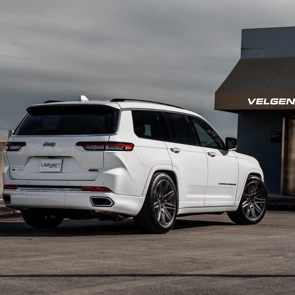 22" Velgen VF9 Titanium 22x10.5 Forged Wheels Rims Fits Ford Explorer ...