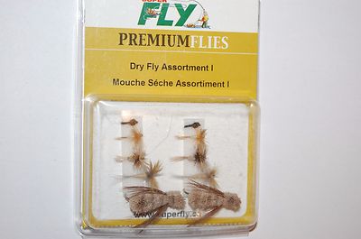 superfly premium flies dry fly flyfishing assortment kit 10 trout ...