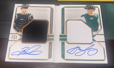 Panini National Treasures Sean Murphy Zach Collins Dual Auto Booklet RC ...