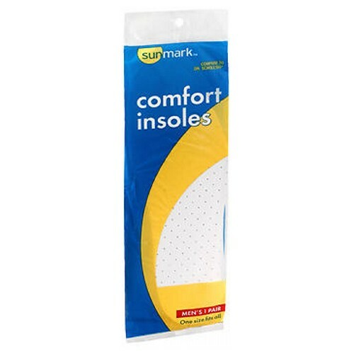 Sunmark Comfort Insoles Mens 1 each By Sunmark 10939037336 | eBay