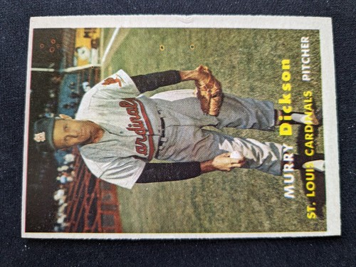 1957 Topps Baseball Card # 71 Murry Dickson - St. Louis Cardinals (VG ...