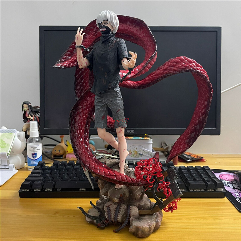 Anime Tokyo Ghoul Kaneki Ken Figure Rcss Combat Form Statue Model Toy ...