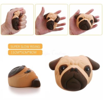 11cm Kawaii Squishys Dog Bread Slow Rising Pendant Cream Scented Toy ...