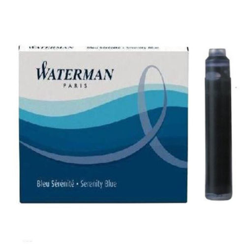 Waterman Serenity Blue Mini Lady Ink Cartridges New In Box S0110950 | eBay