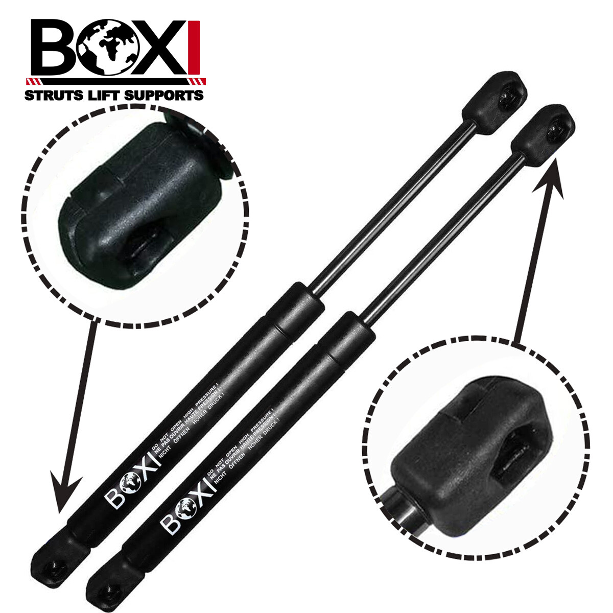 Qty2 Rear Trunk Lid Gas Lift Support Struts Shocks Rod For Ford Fusion ...