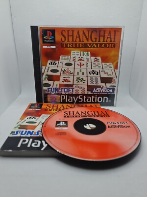 Shanghai True Valor PS1 PAL Version complete. | eBay