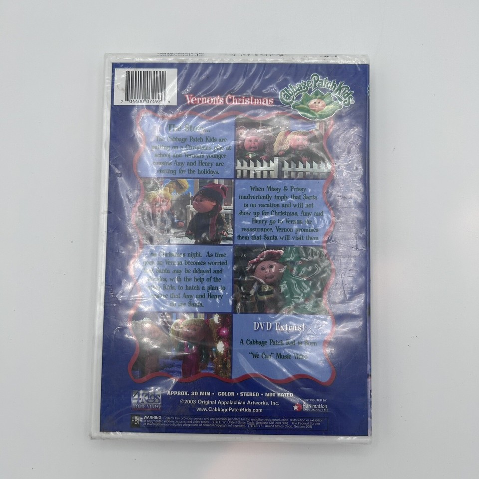 Cabbage Patch Kids - Vol. 1: Vernons Christmas (DVD) 704400074929| eBay
