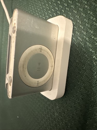 Apple Ipod Shuffle 2nd Generation Gray 1GB with OEM Charging Dock Plug Cord | eBay