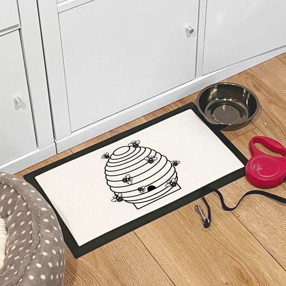 'Bee Hive' Pet Feeding Mat (PM00004977) | eBay