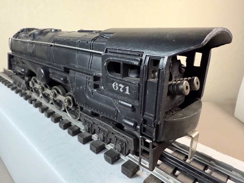 Lionel Vint O Gauge 6-8-6 Die-Cast Steam Turbine Locomotive #3800 ...