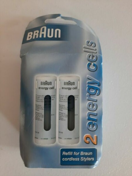 Braun Gas Styler Refill Energy Cells - Blue (Pack of 2) for sale online ...