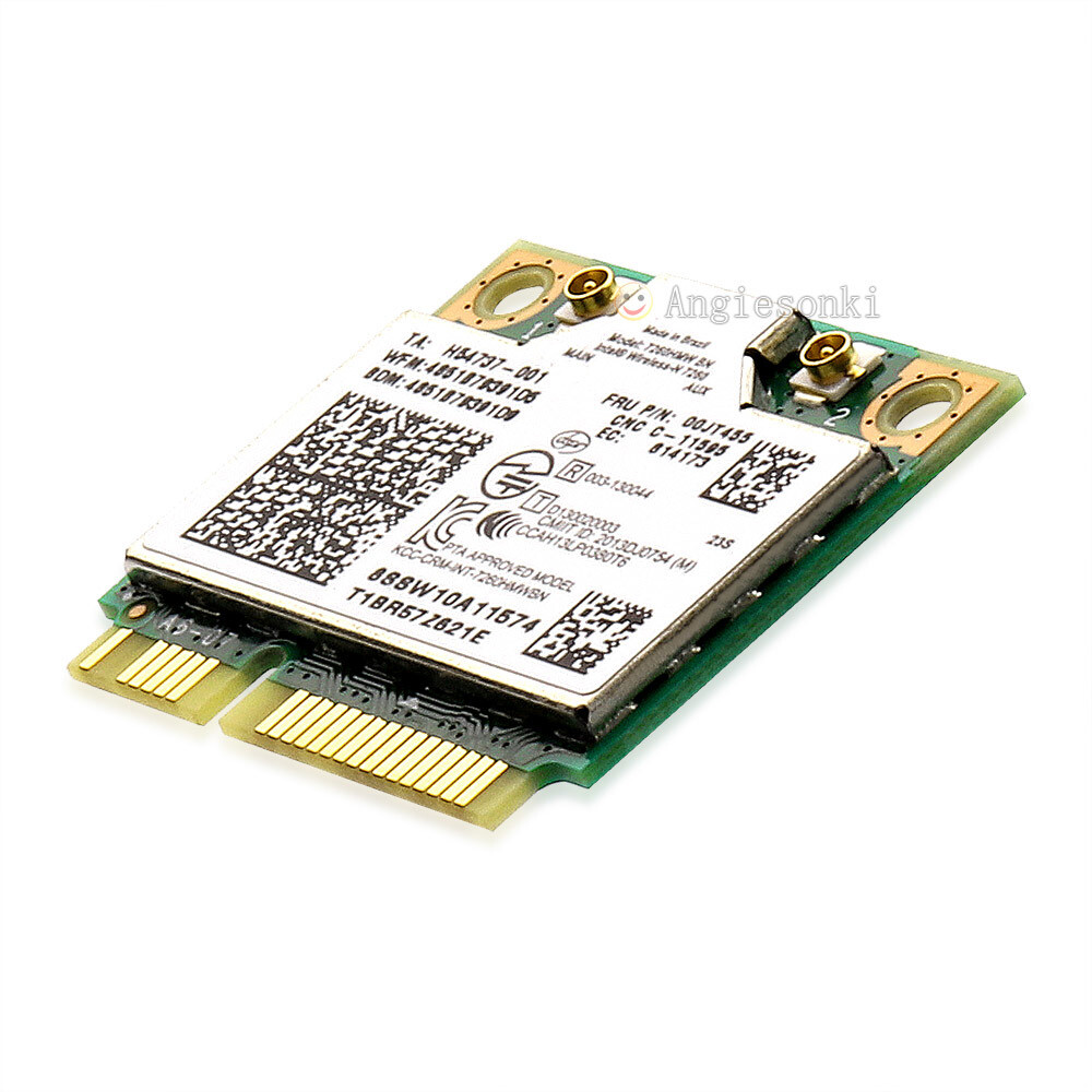 HP COMPAQ 717384-001 INTEL WIRELESS N CARD 7260HMW-BN 300Mpbs WLAN+BT 4 ...
