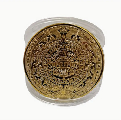 The Mayan Calendar Gold Commemorative Challenge Coin Token | eBay