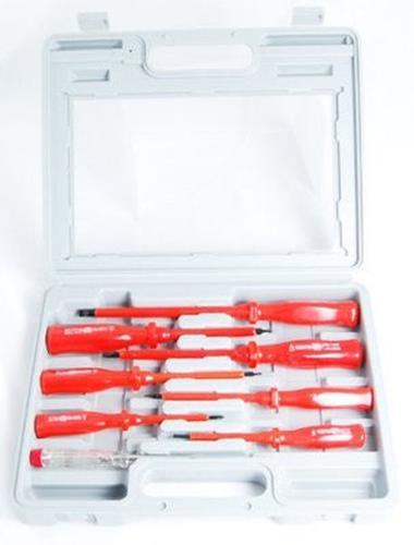 7 Piece Electrician's Insulated Electrical Hand Screwdriver Tool Set ...
