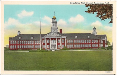 Spaulding High School in Rochester NH Postcard | eBay
