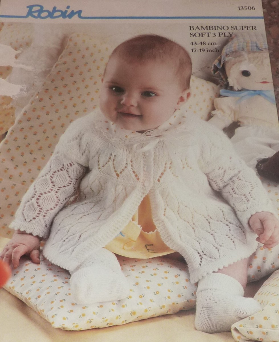 Knitting Pattern For A Matinee Jacket Knitting Pattern For Babies