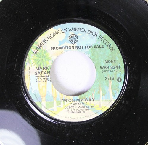 Pop Promo 45 Mark Safan - I'M On My Way / I'M On My Way On Warner Bros ...