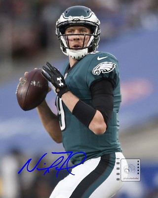 Nick Foles Philadelphia Eagles Great Signed 8"x 10" Color PHOTO REPRINT ...