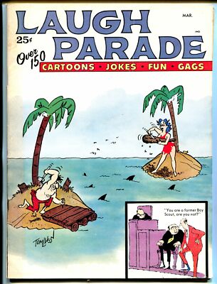Laugh Parade 3/1964-Marvel-shark cover-cartoons-gags-VG/FN | eBay