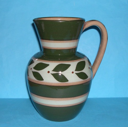 Hartrox 'Dee Cee' Studio Pottery - Attractive Large Quality Jug (Clear ...