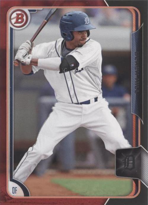 2015 Bowman Draft - Derek Hill #85 Black & Red (RC) for sale online | eBay